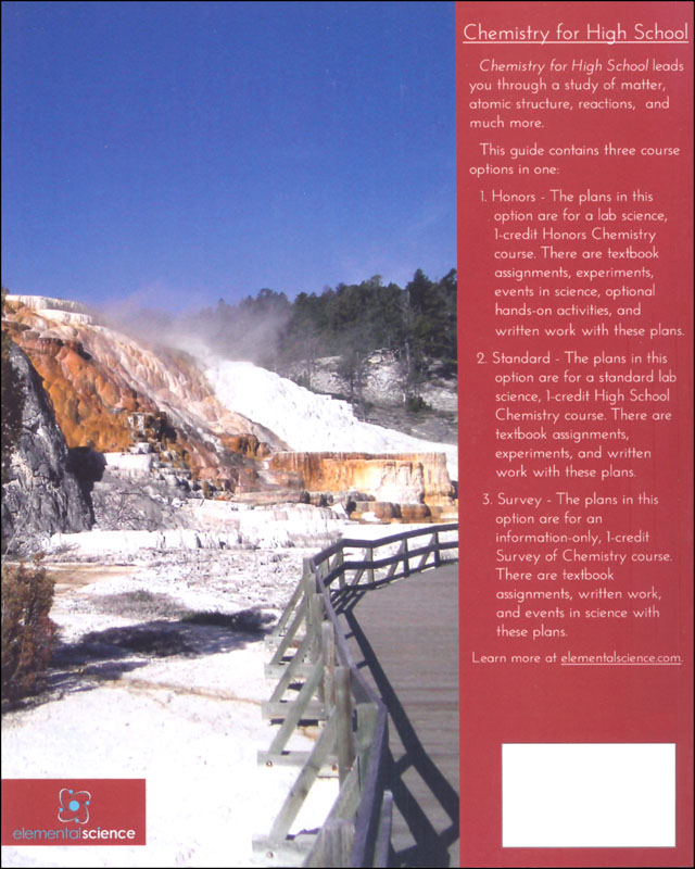Chemistry For High School Printed Guide Elemental Science 9781935614685 chemistry-for-high-school-printed-guide-elemental-science-9781935614685