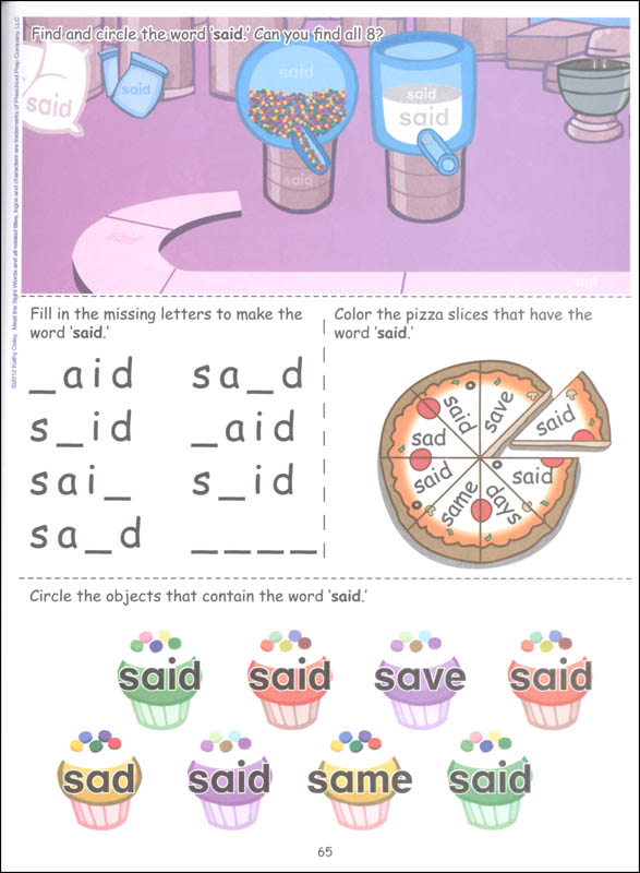 Meet The Sight Words Workbook Preschool Prep Company 9781935610410 Meet The Sight Words Workbook Preschool Prep Company 9781935610410