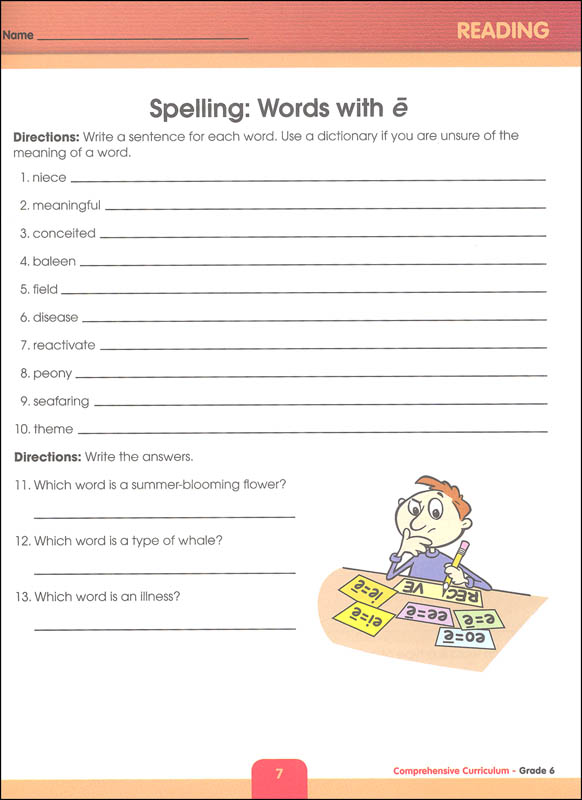 Comprehensive Curriculum of Basic Skills Grade 6 | Thinking Kids ...