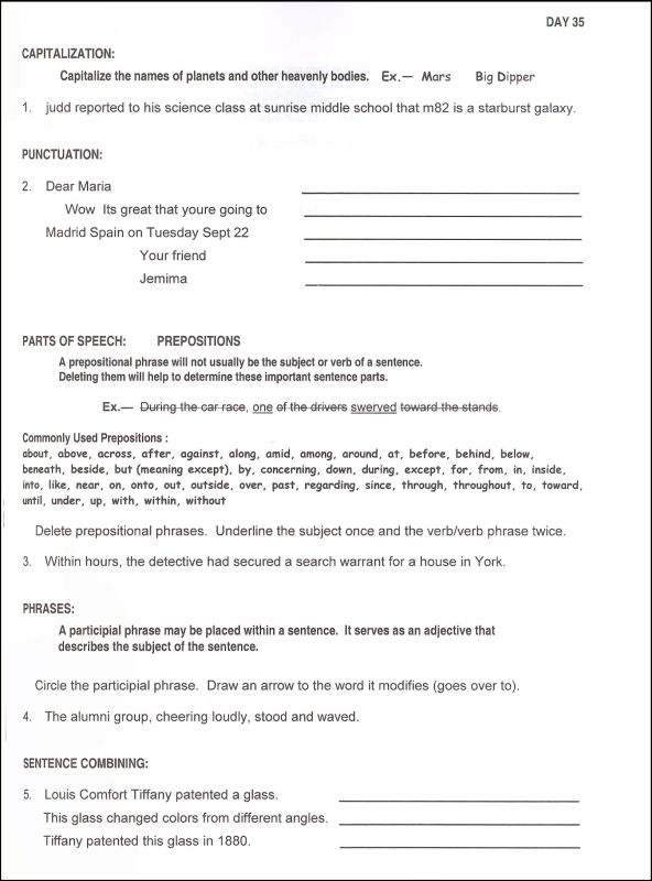 Easy Grammar Ultimate Series Grade 10 Student Workbook Easy Grammar Easy Grammar Ultimate Series Grade 10 Student Workbook Easy Grammar