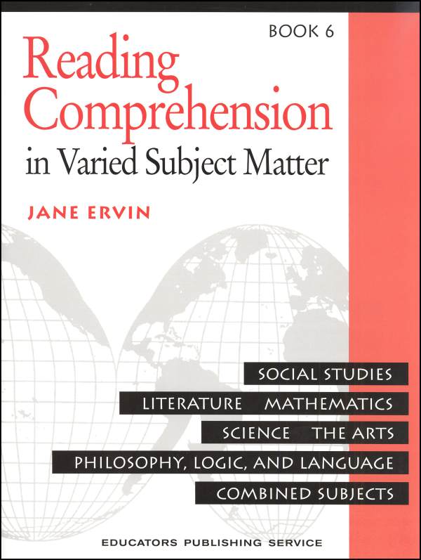 Reading Comprehension Book 6 Educators Publishing Service 9780838806050 reading-comprehension-book-6-educators-publishing-service-9780838806050