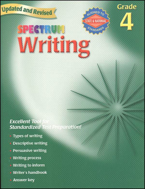 Spectrum Writing Gr 4 McGraw Hill 9780769652849 Spectrum Writing Gr 4 McGraw Hill 9780769652849