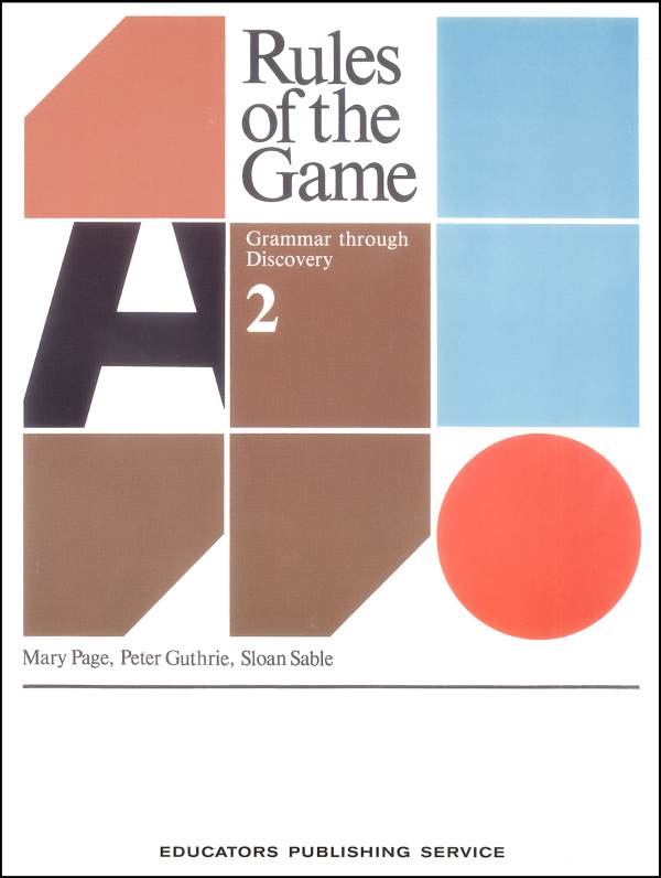 Rules Of The Game Book 2 Educators Publishing Service 9780838822395 Rules Of The Game Book 2 Educators Publishing Service 9780838822395
