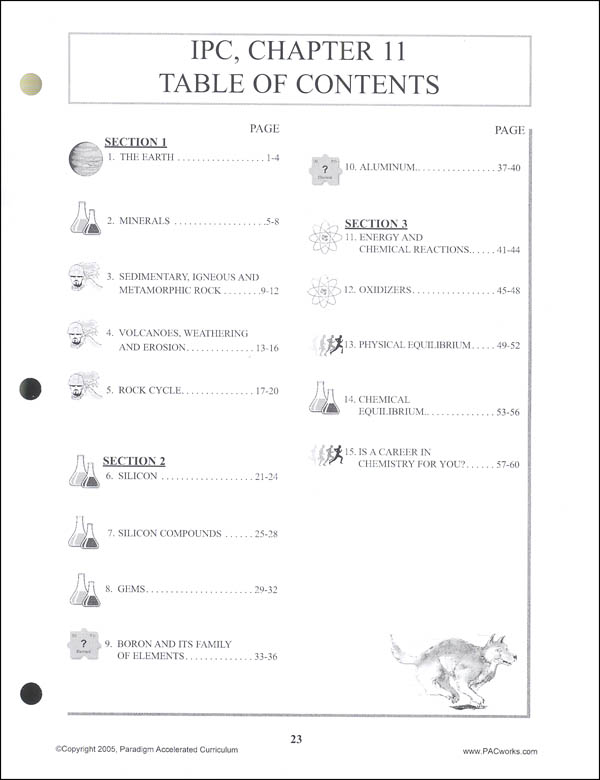 Integrated Physics And Chemistry Worksheets