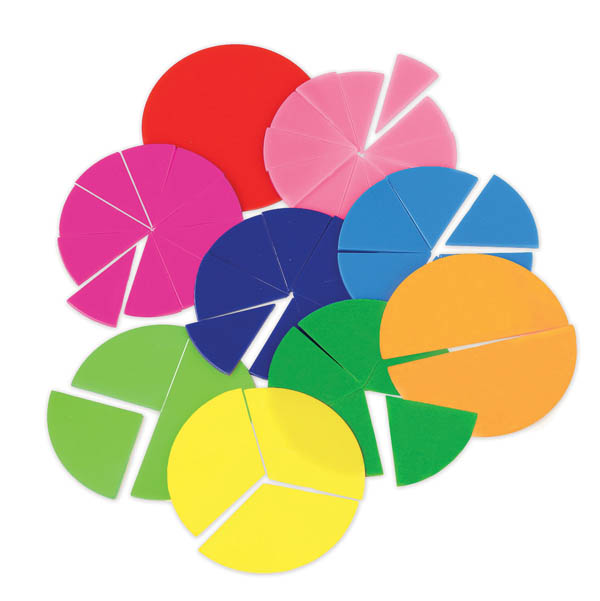 Deluxe Fraction Circles SI Manufacturing Deluxe Fraction Circles SI Manufacturing