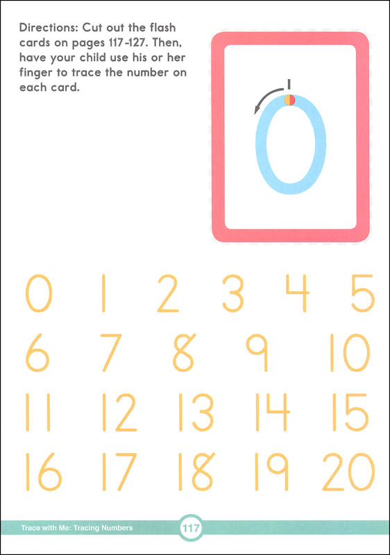 Tracing Numbers Activity Book (Trace with Me) | Thinking Kids ...