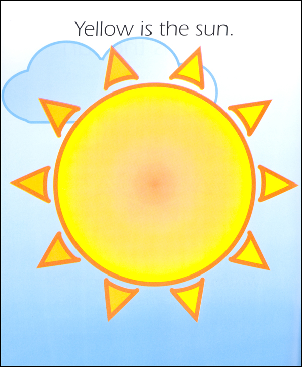 Yellow is the Sun Book | Activities for Learning | 9781931980272