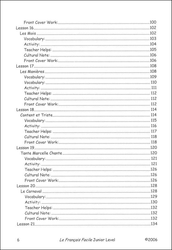 Easy French! Junior | Great Commission Language | 9780978046101