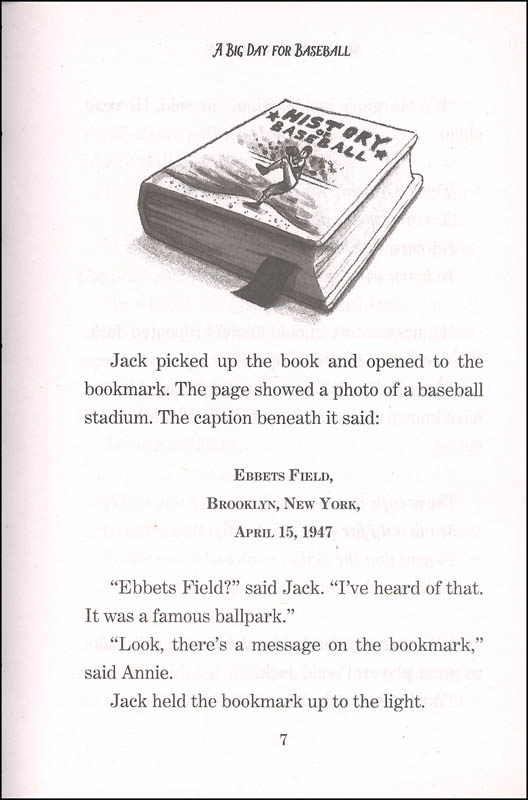 Big Day for Baseball (Magic Tree House #29) | Random House Books for ...