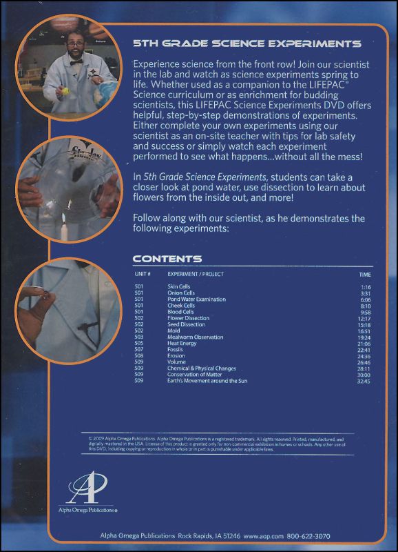 science-experiments-grade-5-dvd-bridgestone-9780740307300