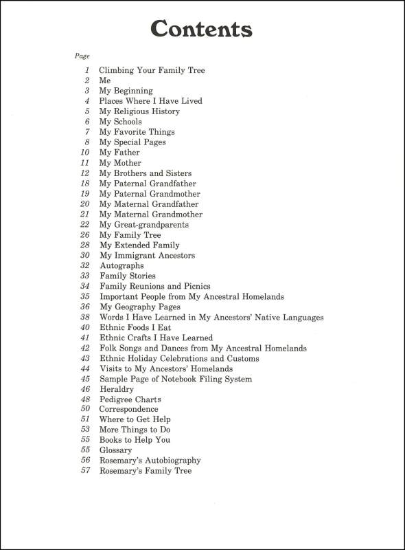 My Family Tree Workbook | Dover Publications | 9780486242293