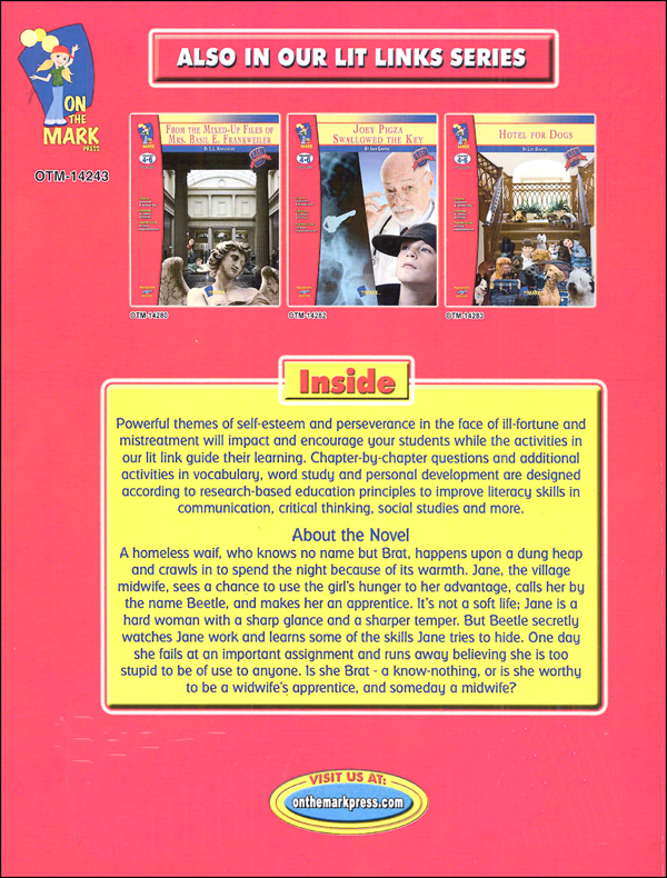 Midwife's Apprentice (Lit Link) | On the Mark Press | 9781550356533