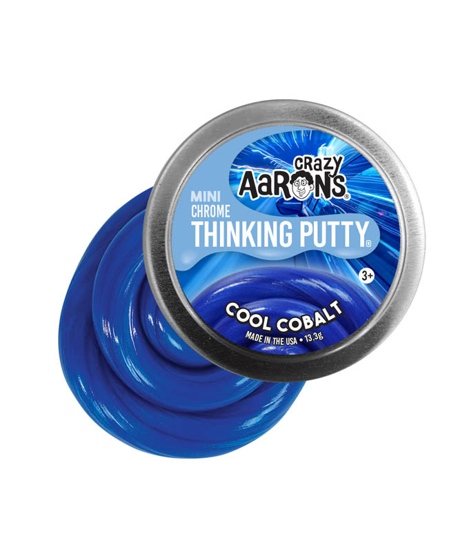 Cool Cobalt Putty Small Tin (Colorbrights) | Crazy Aaron's Puttyworld