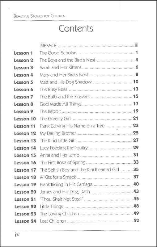 Beautiful Stories for Children | Christian Liberty Press | 9781930092310