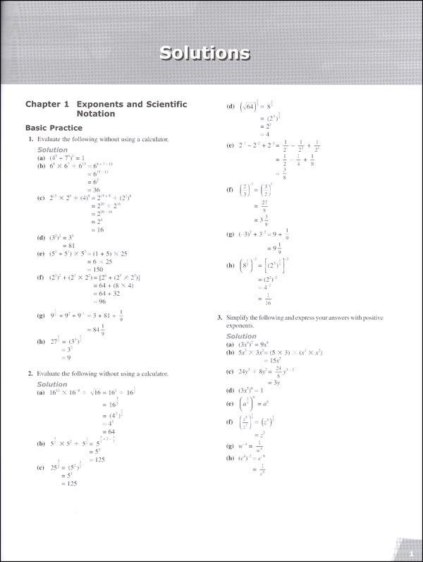Dimensions Math Workbook Solutions 8A | SingaporeMath.com | 9789814250702