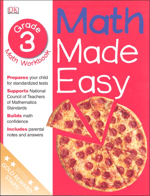 Math Made Easy Workbook Grade 3 | Dorling Kindersley | 9780789457295 Math Made Easy Workbook Grade 3 | Dorling Kindersley | 9780789457295
