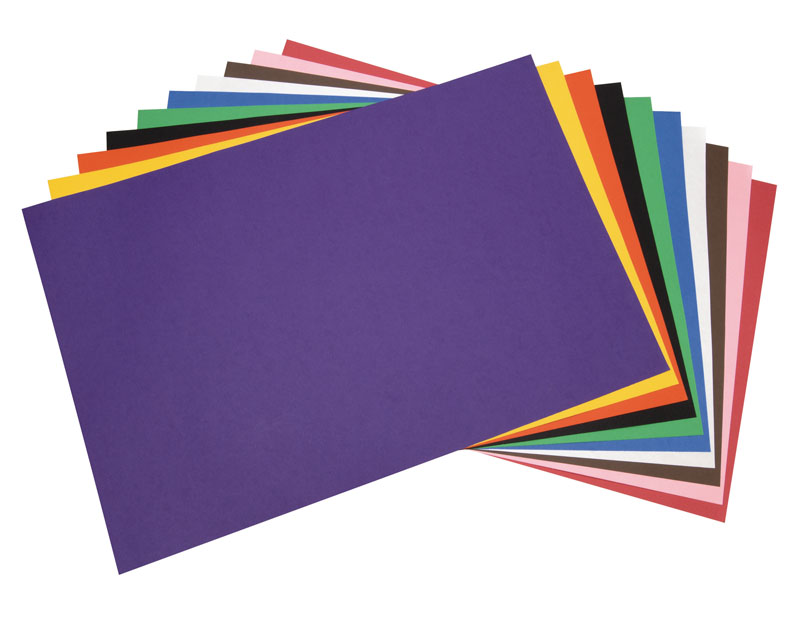 Construction Paper Fade-Resistant 12" x18" Assorted Colors | Tru-Ray