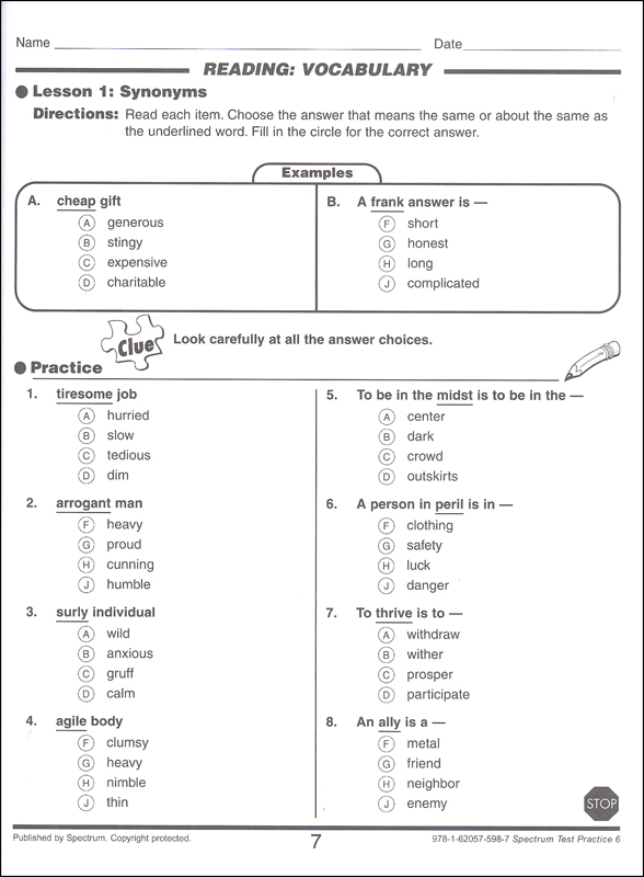 Spectrum Grade 6 Answer Key Math Alles Was Sie ber Formulare In