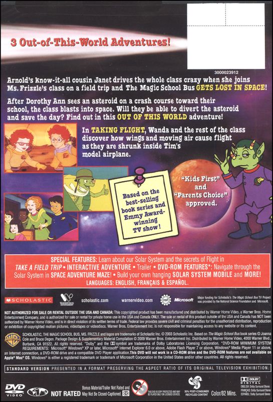 Magic School Bus Gets Lost In Space