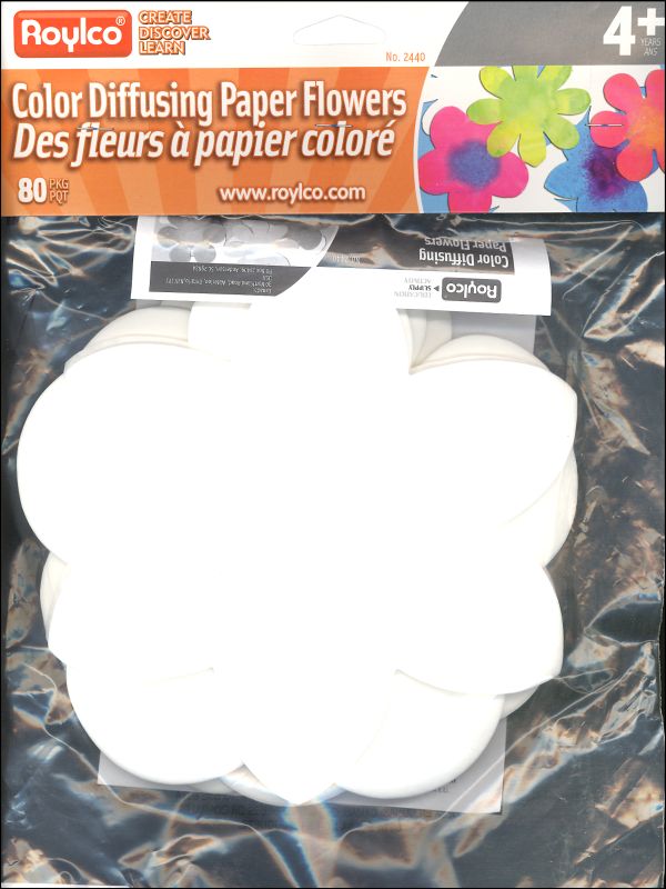 Color Diffusing Paper Flowers | Roylco