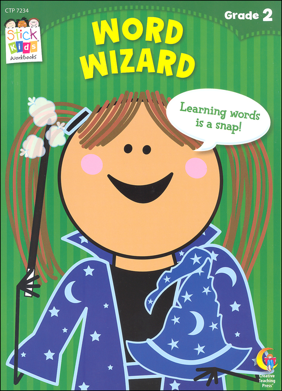 Word Wizard: Second Grade (Stick Kids Workbooks) | Creative Teaching ...
