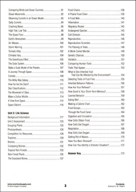 Science Grade 6 | Steck-Vaughn | 9780739879382