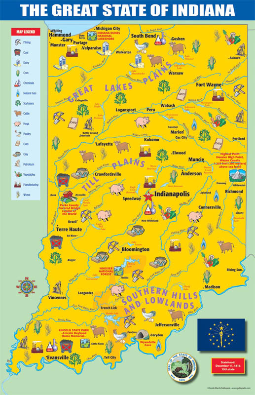 Indiana Map