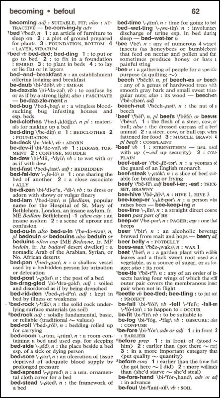 Merriam-Webster Dictionary (Mass-Market Edtn) | Merriam-Webster ...