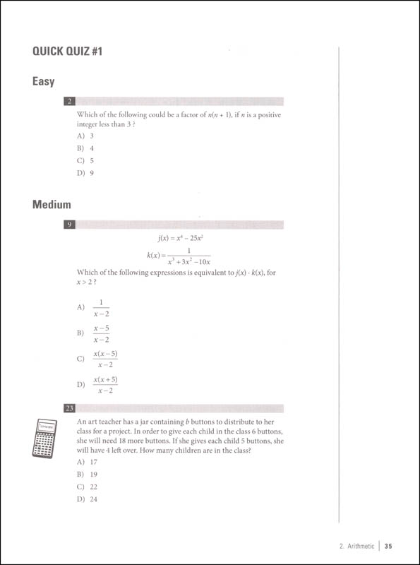 Math Workout for the SAT, 5th Edition | Princeton Review | 9780525567950