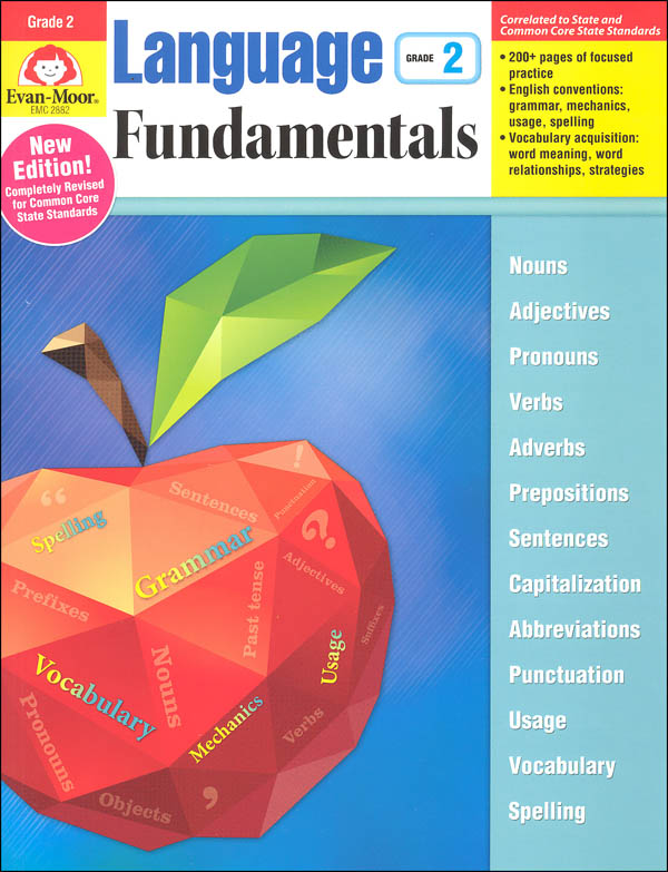 Language Fundamentals Grade 2 - Revised Edition | Evan-Moor | 9781629382180