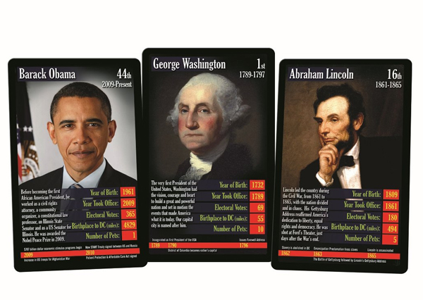 Top Trumps Card Game - US Presidents | Top Trumps USA