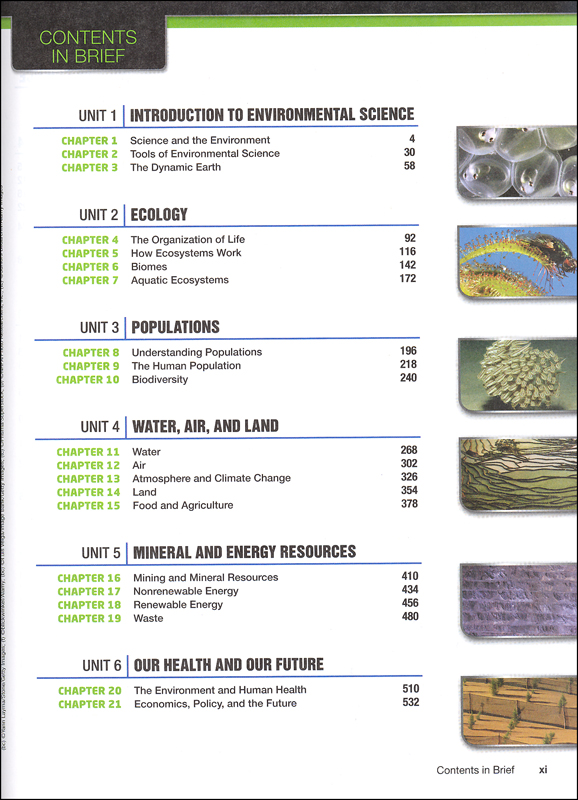 Holt McDougal Environmental Science Homeschool Package Holt McDougal