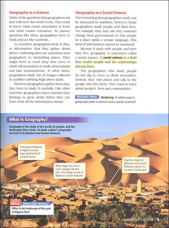 Holt McDougal World Geography Homeschool Package | Holt McDougal ...