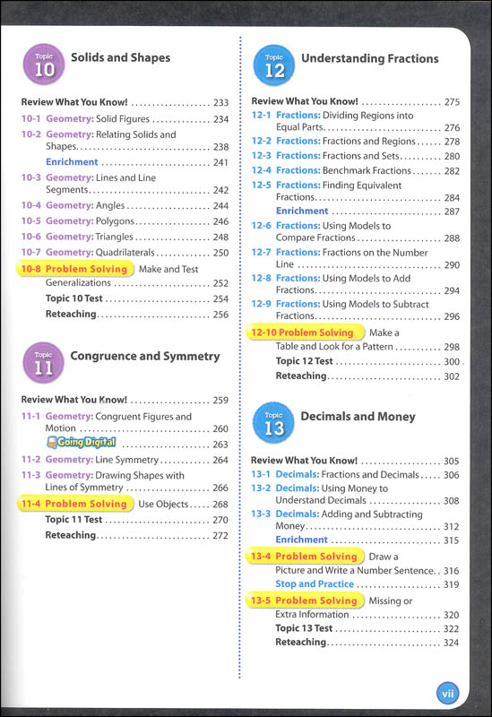 EnVision Math 2 0 3rd Grade Homeschool Bundle Pearson Education