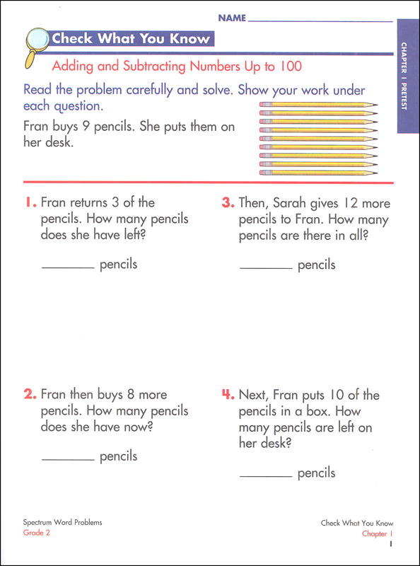 Spectrum Word Problems Grade 2 Carson Dellosa 9781483804392 spectrum-word-problems-grade-2-carson-dellosa-9781483804392