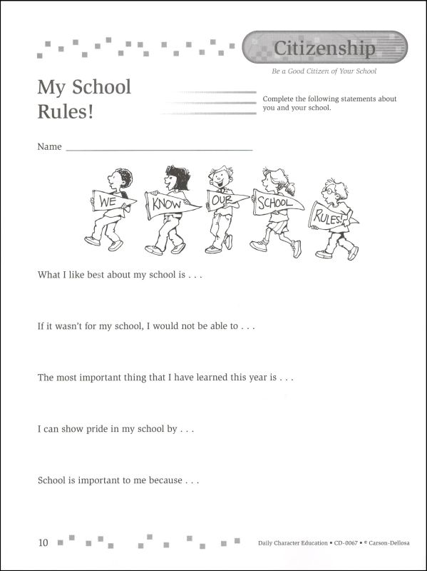 Daily Character Education Activities