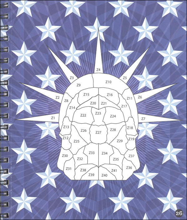 Sticker By Number America Brain Games Publications International sticker-by-number-america-brain-games-publications-international