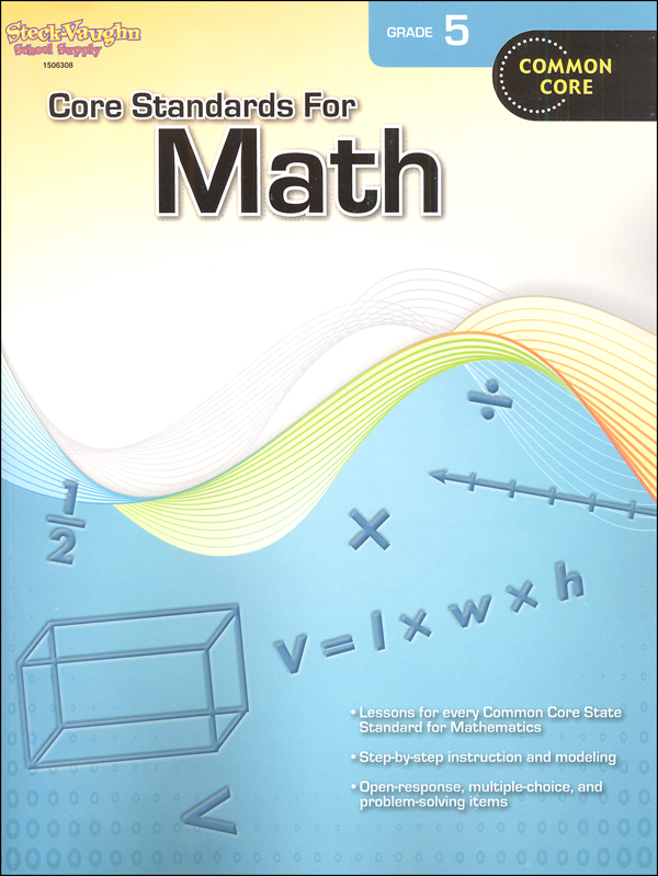 Core Standards For Math Grade 5 Steck Vaughn 9780547878249 core-standards-for-math-grade-5-steck-vaughn-9780547878249