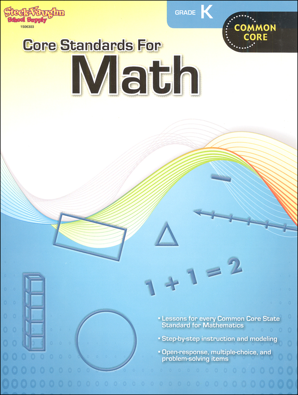 Core Standards for Math: Grade K | Steck-Vaughn | 9780547878164