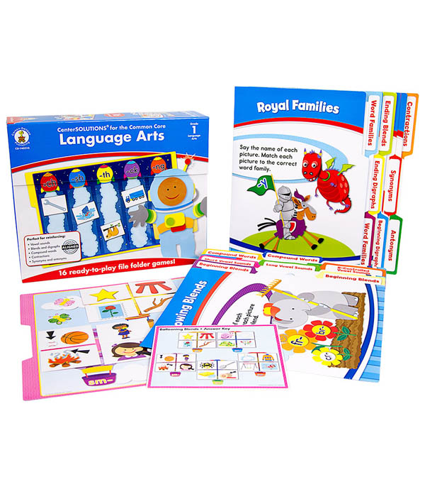 Language Arts File Folder Games - Grade 1 | Carson-Dellosa | 9781609969622