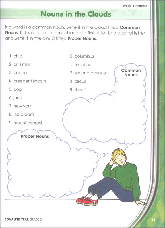 Complete Year: Weekly Learning Activities - Grade 3 | Thinking Kids ...