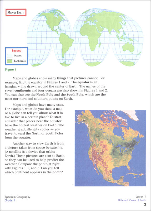 Spectrum Geography 2014 Grade 5 - United States of America | Spectrum ...