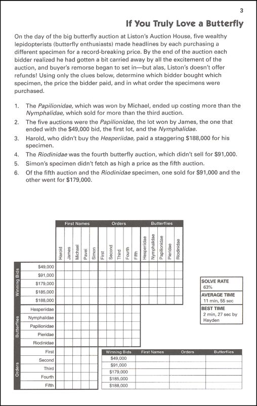 Printable Logic Puzzles Puzzle Baron Printable Templates