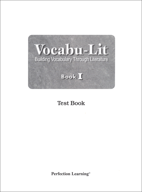Vocabu Lit I Test Perfection Learning 9780789157157 vocabu-lit-i-test-perfection-learning-9780789157157