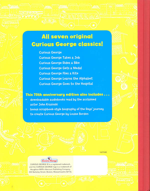 Complete Adventures of Curious George 75th Anniversary Edition | HMH ...
