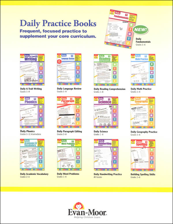 Daily Language Review Grade 8 (Common Core Edition) | Evan-Moor ...