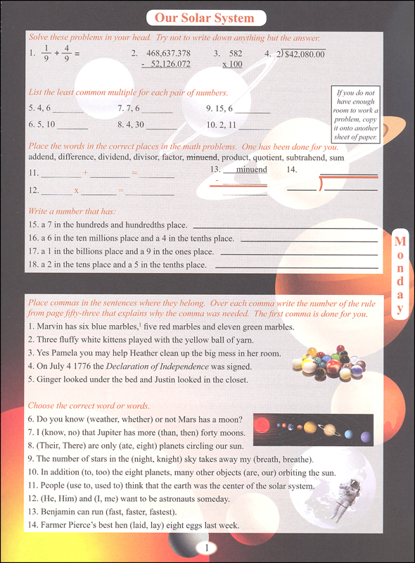 Summer Book 6 For Students Entering Sixth Grade Summerbook Company Summer Book 6 For Students Entering Sixth Grade Summerbook Company