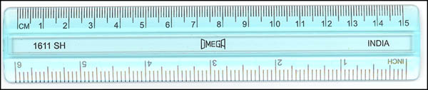 6" Pocket Ruler | SI Manufacturing