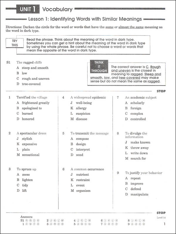 Printable Iowa Test Practice Printable Iowa Test Practice
