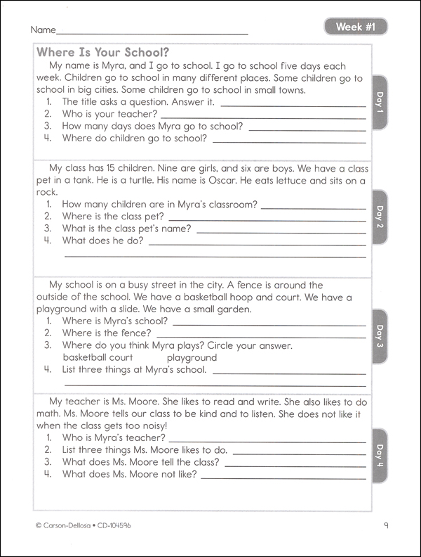 Common Core Worksheets Grade 6 Language Arts